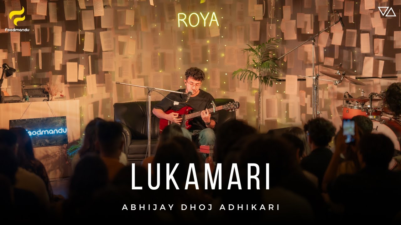 Lukamari - Abhijay Dhoj Adhikari (Live at Roya Indoors) - YouTube