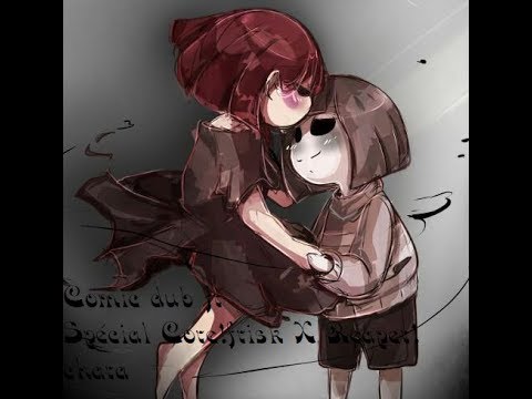 Undertale comic dub fr spécial Core!Frisk X Reaper!Chara - YouTube