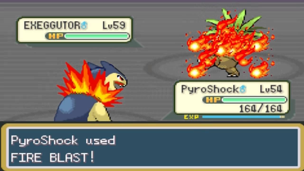 Pokemon Fire Red Elite Four-Champion Gary (Final) - YouTube