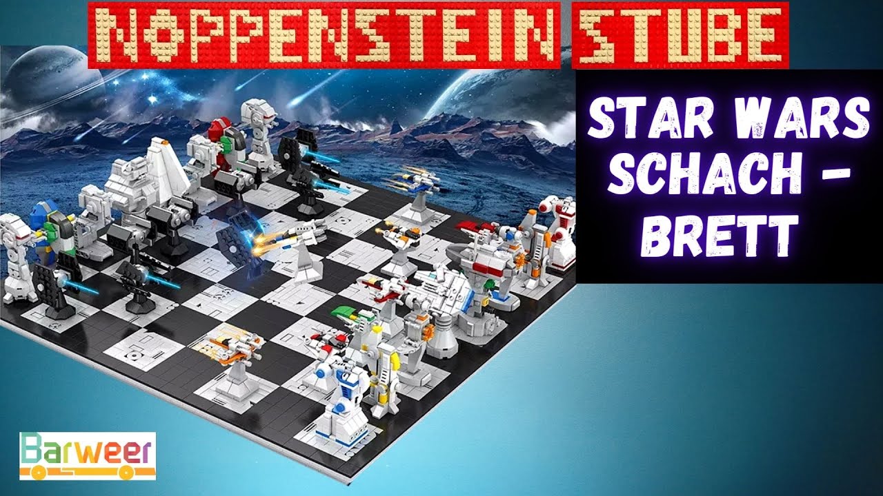 Juhang 671 Star Wars International Chess | Krieg der Sterne auf dem Schachbrett - YouTube
