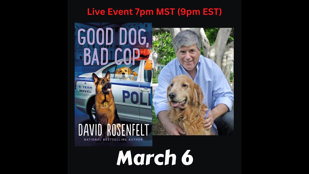 David Rosenfelt discusses Good Dog, Bad Cop. - YouTube