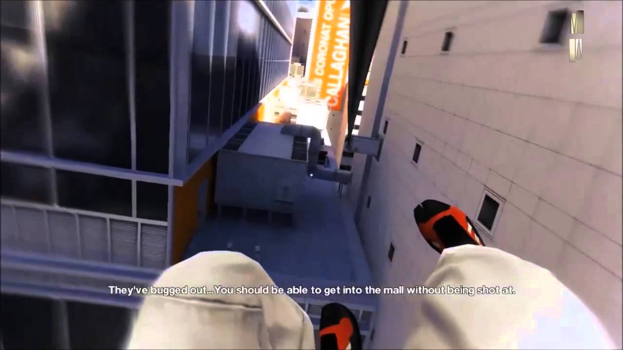 Mario Plays : Mirror's Edge Walkthrough Part 6 - YouTube