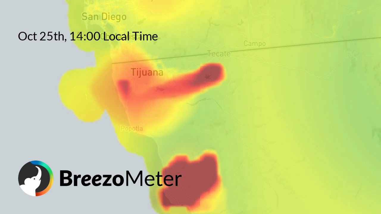 Mexico, Tijuana Fires - YouTube