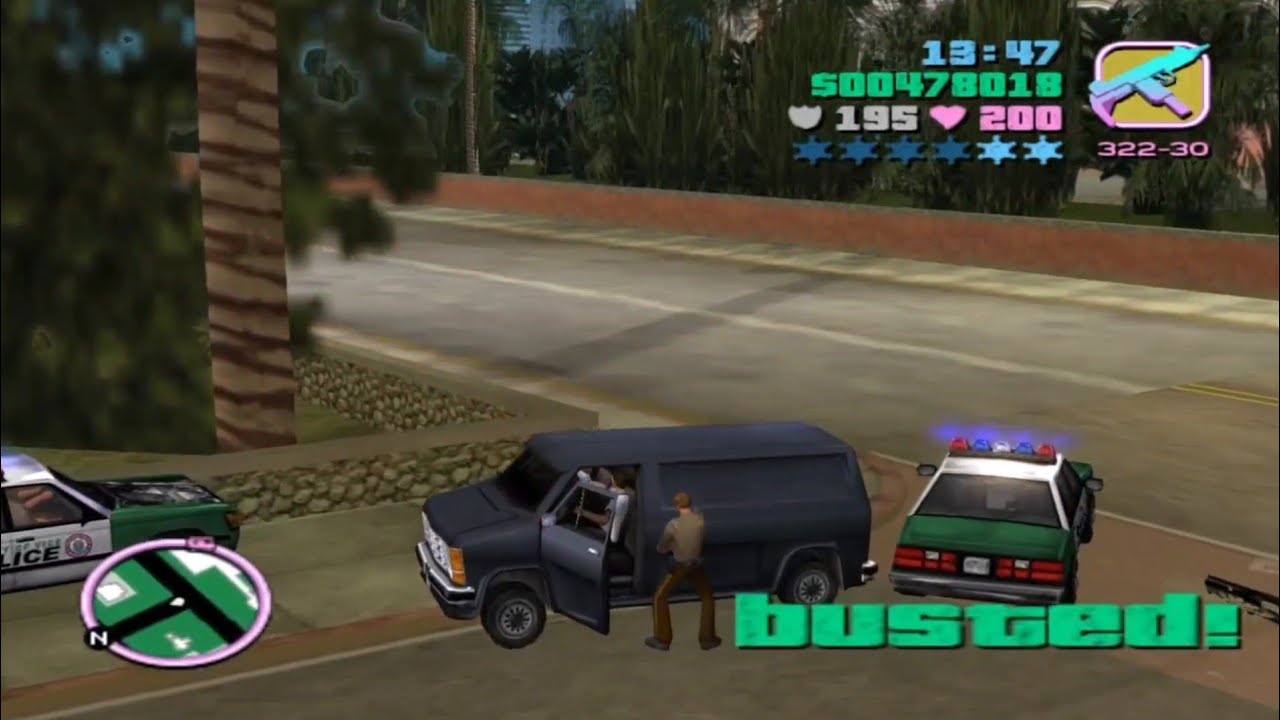 GTA Vice City Busted Compilation #2 - YouTube