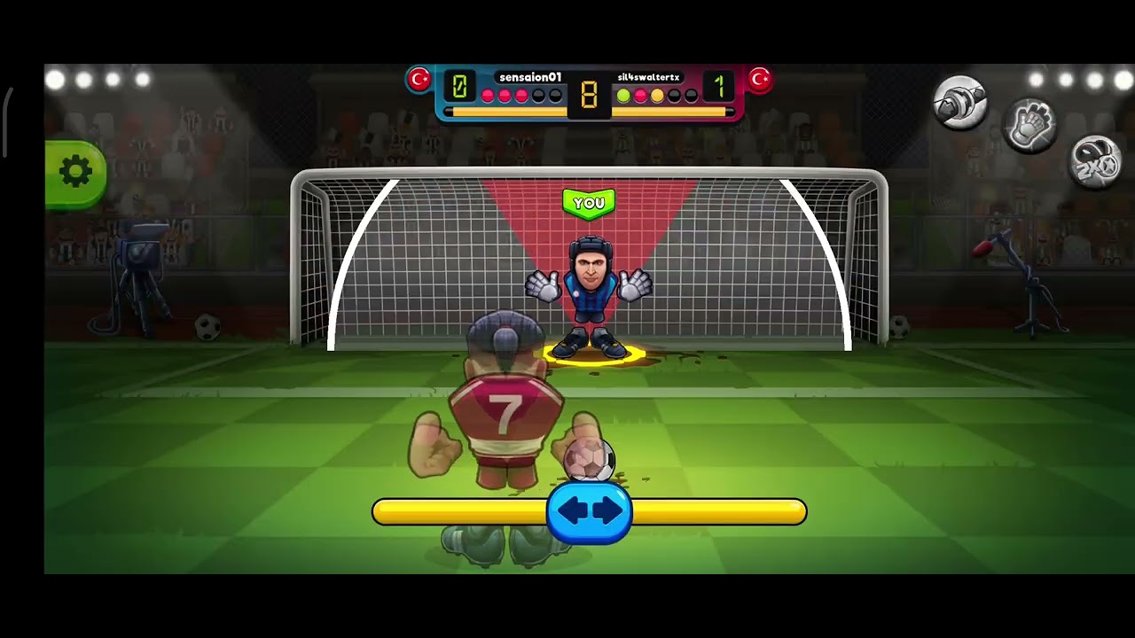 Head Ball Online Penalty Game Rival 2 - YouTube