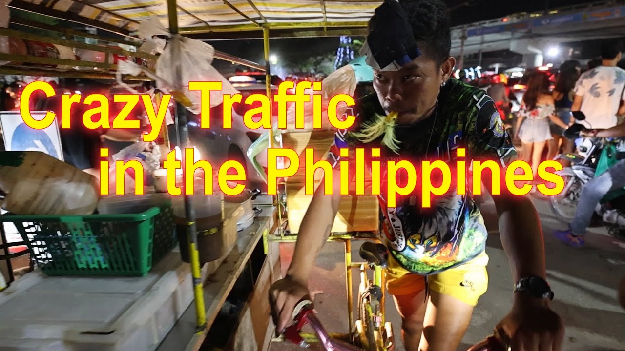 Crazy Traffic in the Philippines after the Sinulog Grand Parade - Cebu ...