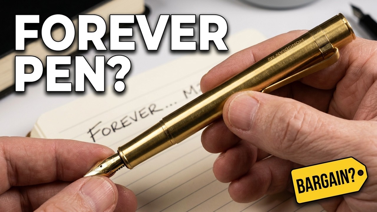 🖋️ HONGDIAN M2 Brass: Best Work and Home Pen? 🖋️ - YouTube