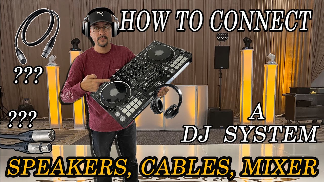 HOW TO CONNECT AND HOOKUP A DJ SETUP SOUND SYSTEM. (DIFFERENT WAYS ...