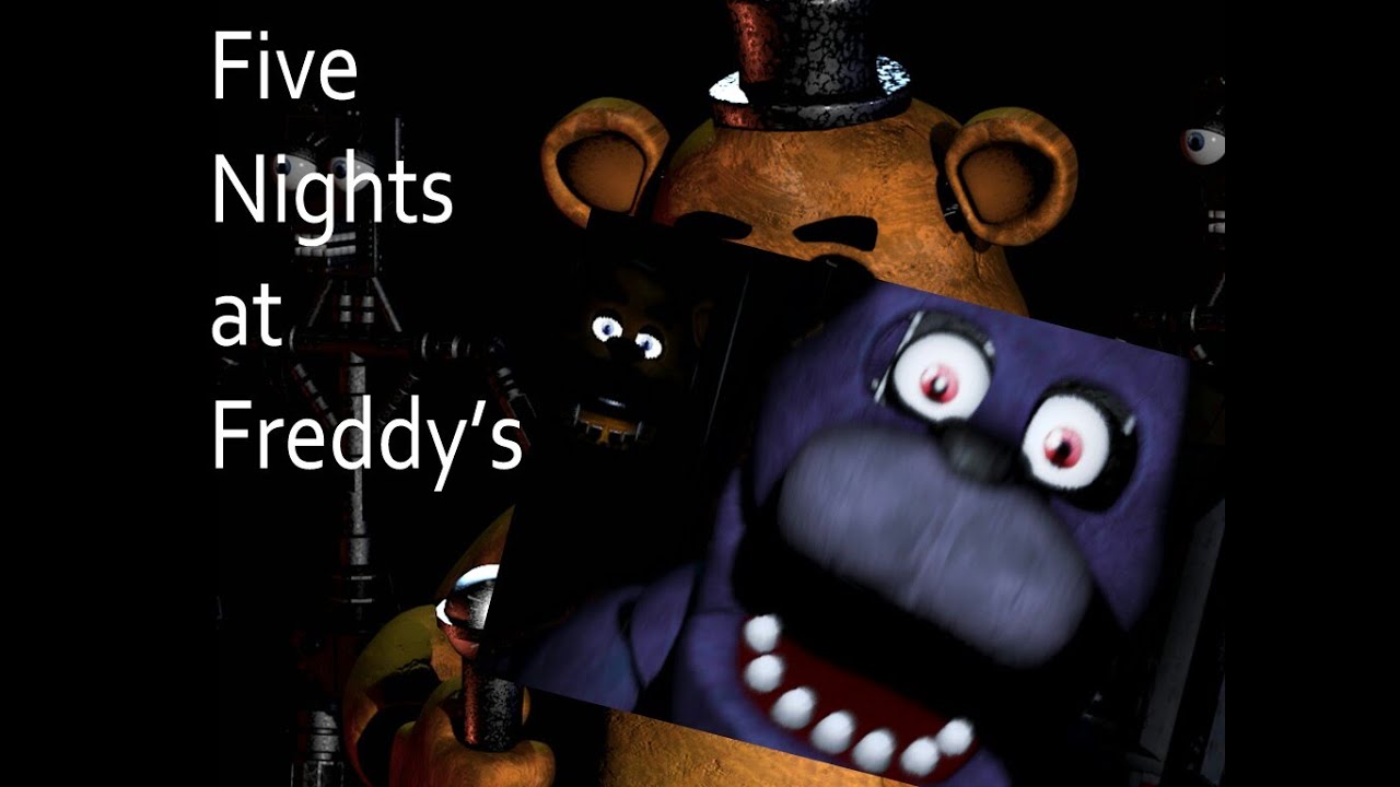 Five nights at freddys | Bonnie scared me twice !!!!!! - YouTube