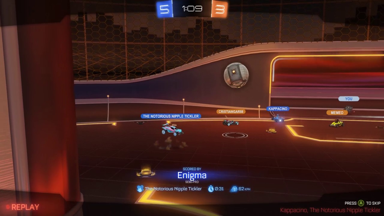 How to score on Rocket League - YouTube