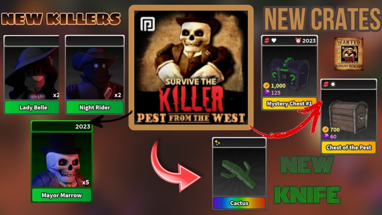 [NEW UPDATE] Western Update is HERE! | NEW KNIFE, KILLERS, CRATES, ETC ...