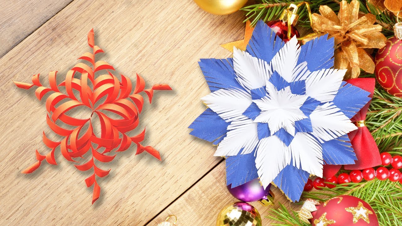 Easy Paper Snowflake Craft Ideas for Christmas | Christmas Craft for ...