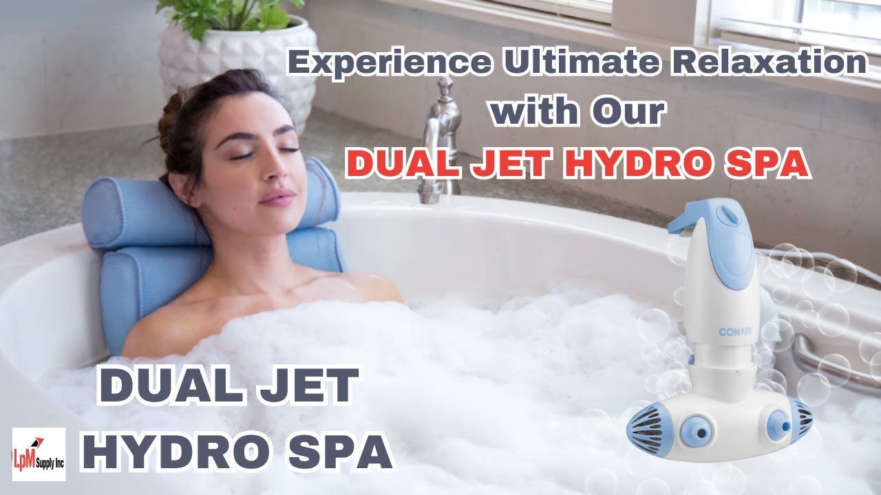 Experience Ultimate Relaxation with Our Dual Jet Hydro Spa - YouTube