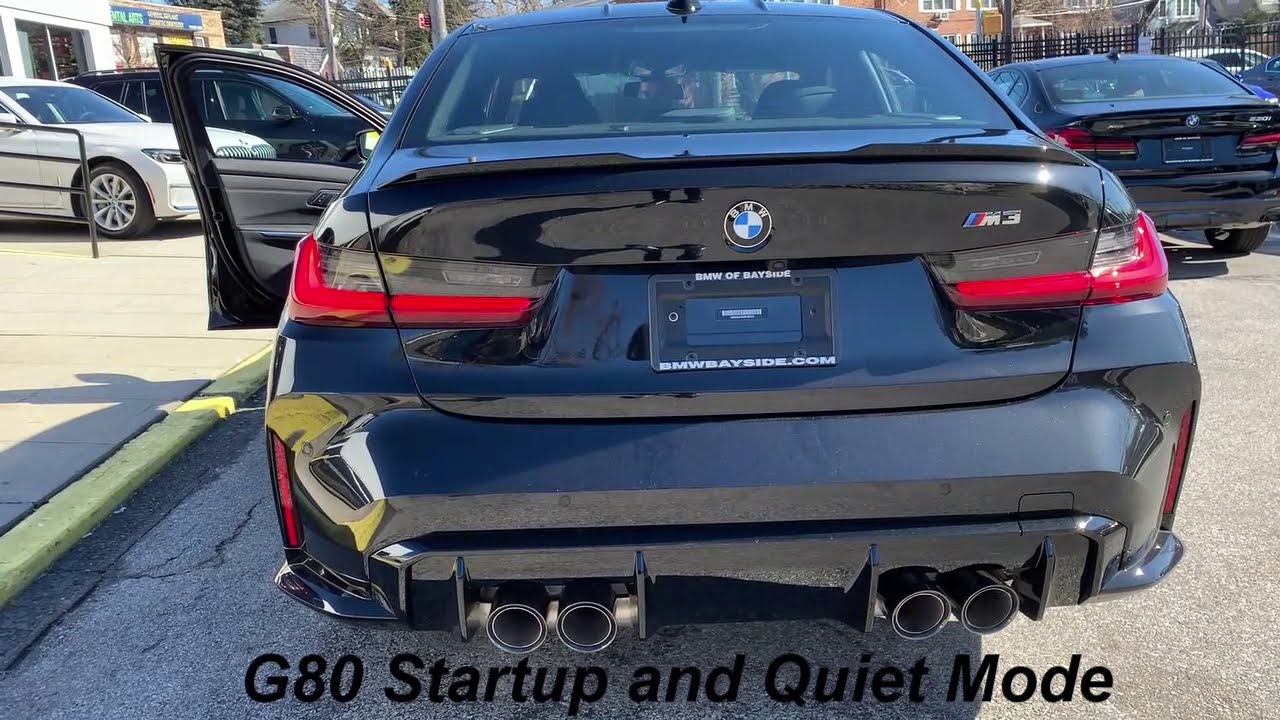 BMW G80 M3 vs F80 M3 Exhaust Sound Comparison - YouTube
