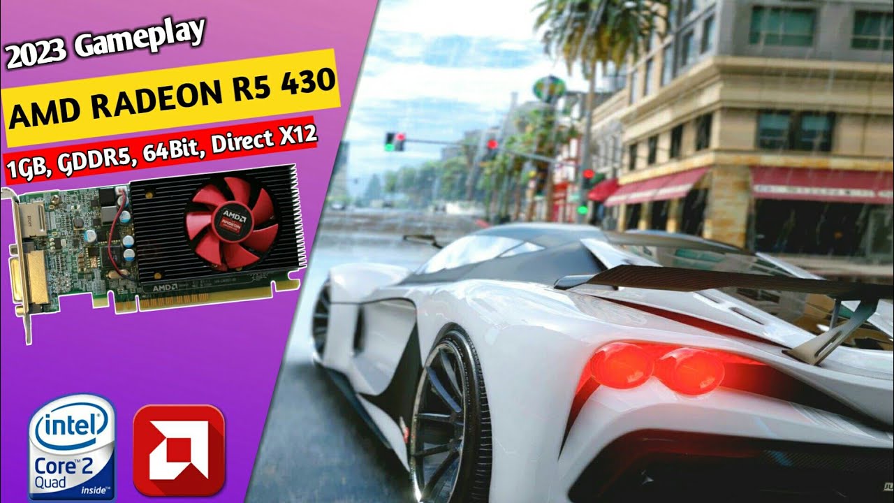 AMD RADEON R5 430 GAMEPLAY BENCHMARK (10 Games Tested in 2023) -Hamza ...