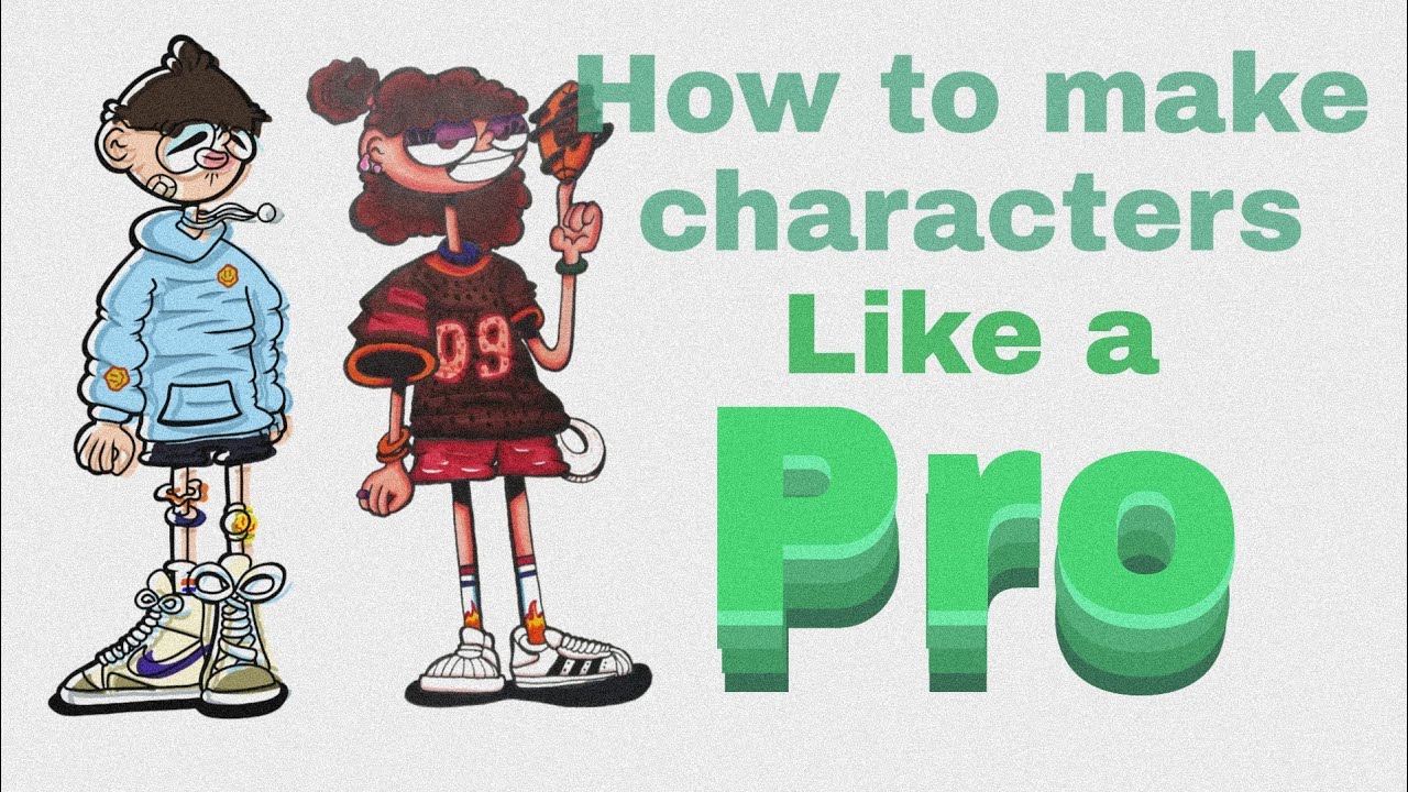 How to draw characters like a pro - como dibujar personajes como un pro ...
