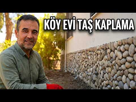 Köy Evimizin Çehresi Değişti! | Subasman Taş Kaplama Yapımı #köydeyaşam #köy