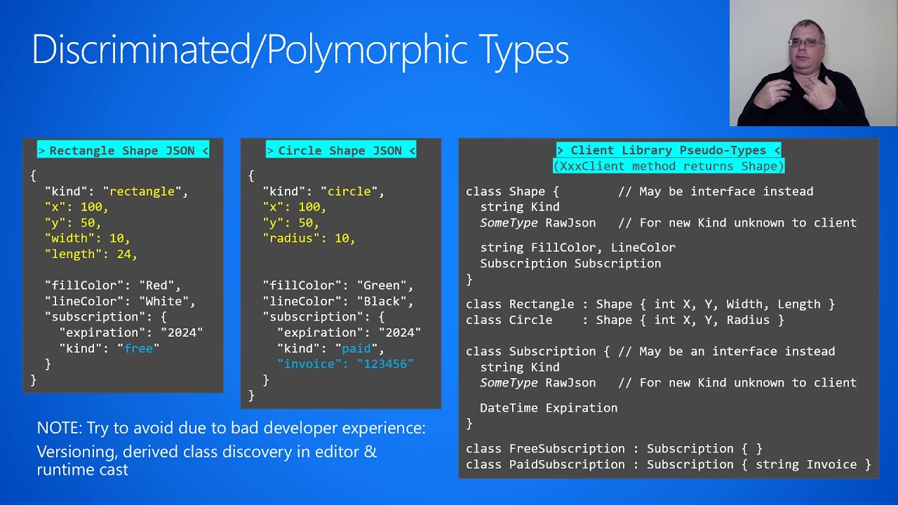 JSON, The Network Type System - YouTube