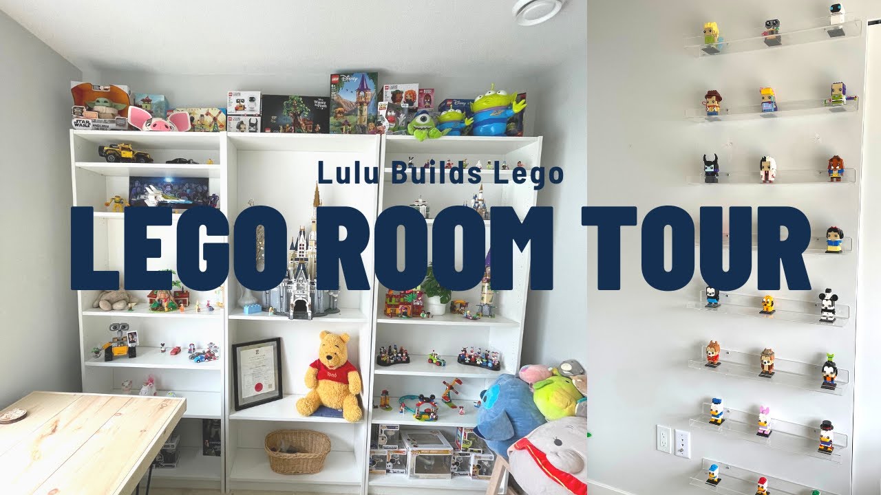 My Disney Lego Room Tour | My Lego Collection, favourite set and first ...