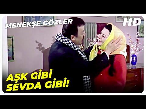 Menekşe Gözler - Biz Bütün Gece Neyi Aradık? | Sadri Alışık Eski Türk Filmi