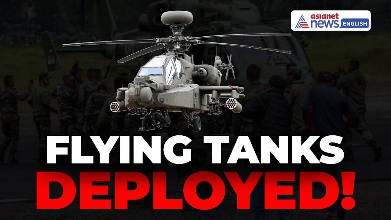 'Flying Tanks' Land in India | Indian Army Gets Deadly Apache Attack ...