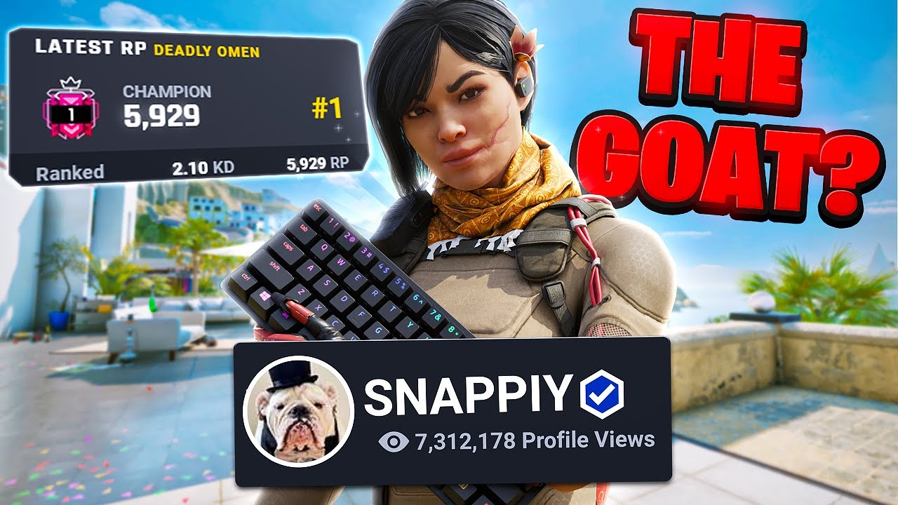 Is Snapiyy The BEST Champion in Rainbow Six Siege - YouTube