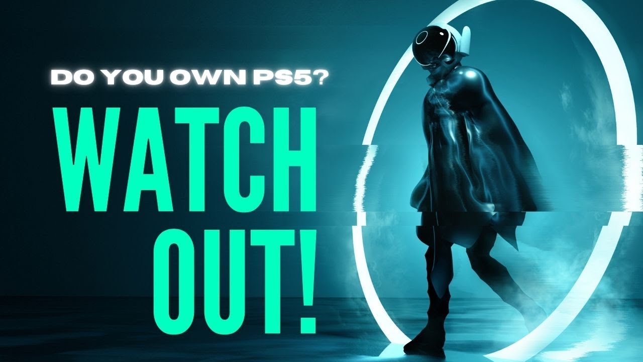 Do you own PS5? Watch out! - YouTube