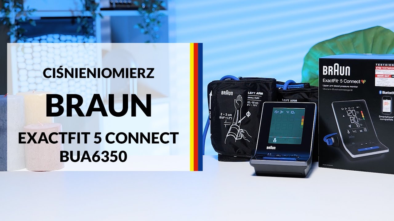 Ciśnieniomierz Braun ExactFIT 5 Connect BUA6350 – dane techniczne – RTV ...