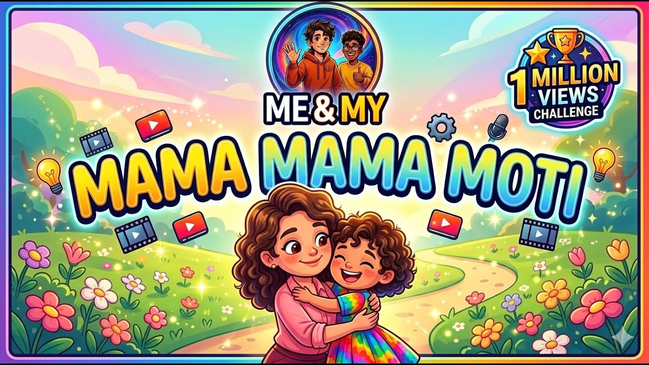 Mama Mama Moti | Cute Funny Kids Poem About Loving Moms | Animated ...