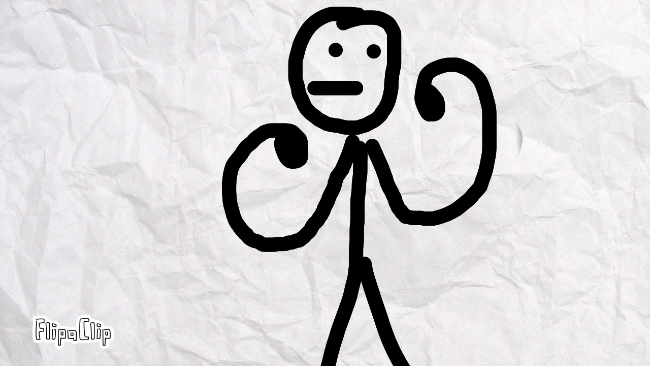 Strong stickman (stick animation) - YouTube