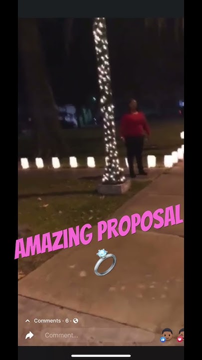 Surprise Amazing Proposal ππ Love Enjoy Surprise Proposal Thankyou