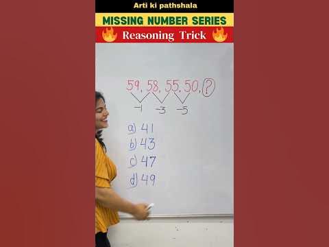 Find Missing Number | Number Series | Reasoning Missing Questions | Missing Number Reasoning # ...