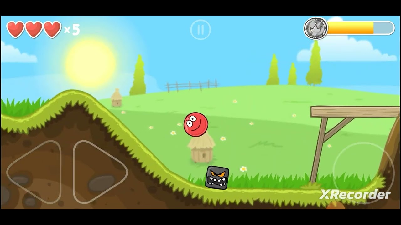 Red Ball 1 2 3 4 5 levels - YouTube