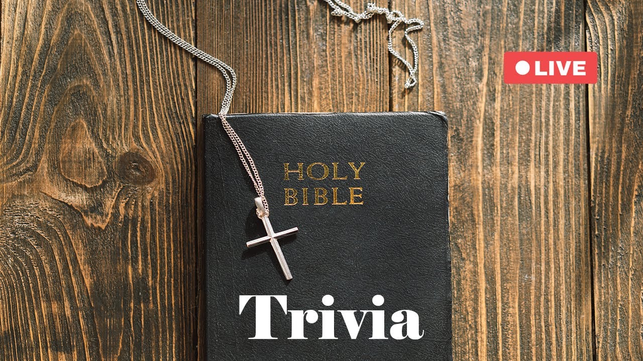 The Ultimate Live Bible Trivia Challenge! - YouTube