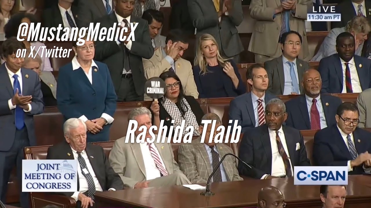 Congresswoman Rashida Talib Disrespecting the Protocols. Netanyahu’s ...