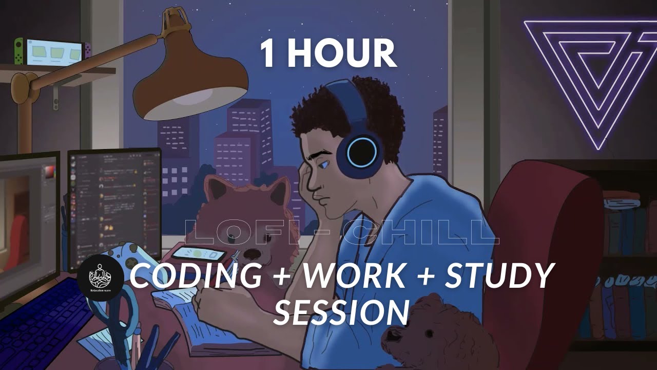 chill lo-fi study music | relaxationwave | study music | sleep & relax ...