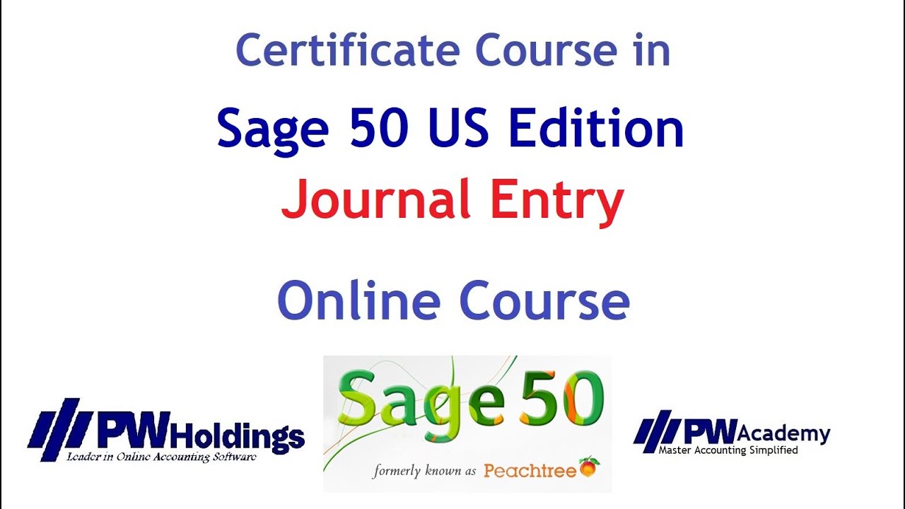 How to Do a Journal Entry in Sage 50 Accounting | Step-by-Step Tutorial ...