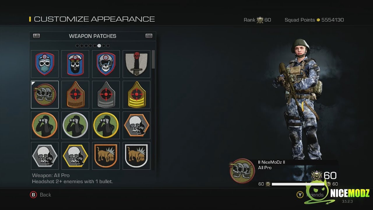 Call of Duty Ghost Challenge Lobby Service l Unlock All | Legit Stats ...