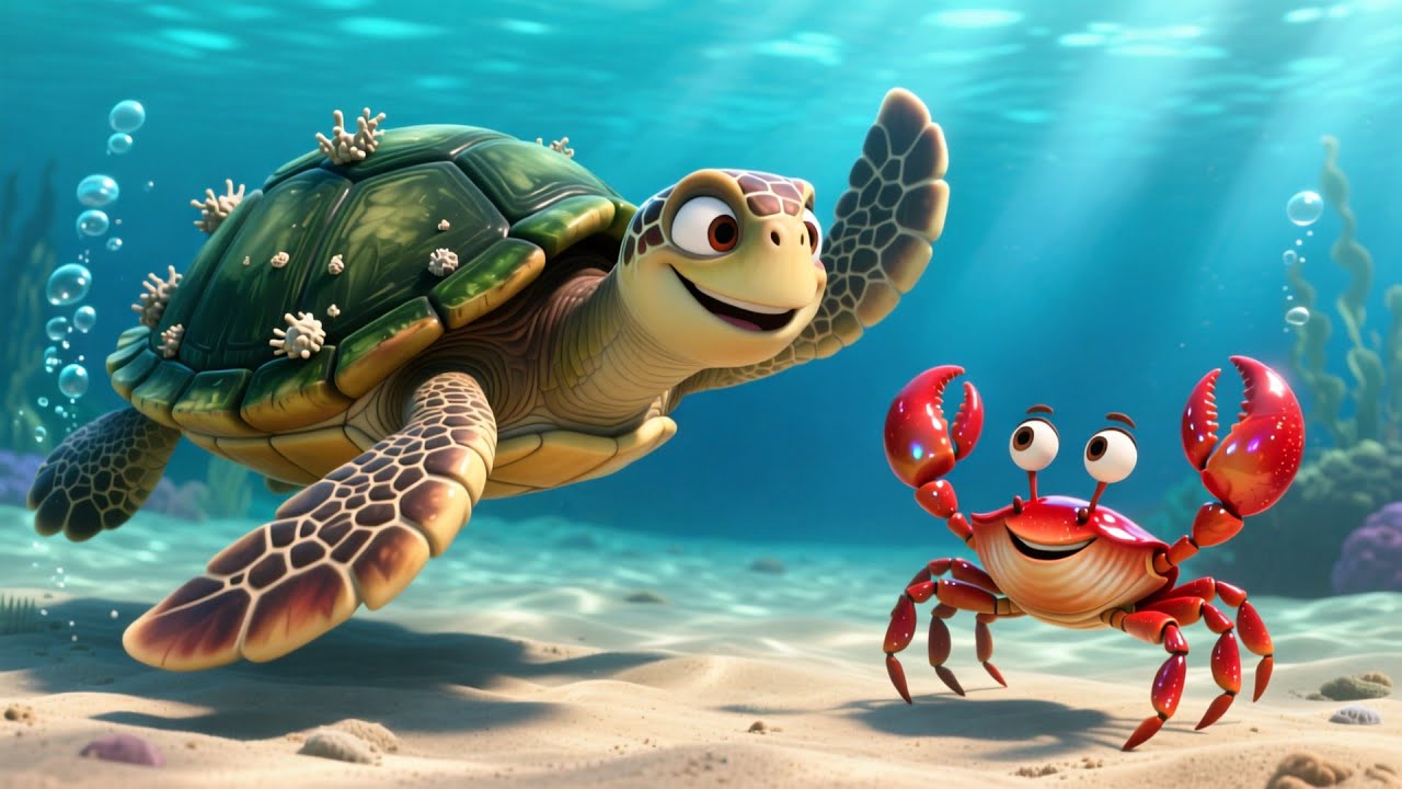 Turtle’s ABC Ocean Day 🐢🌊 Learn Alphabet Song for Kids | ABC Learning ...