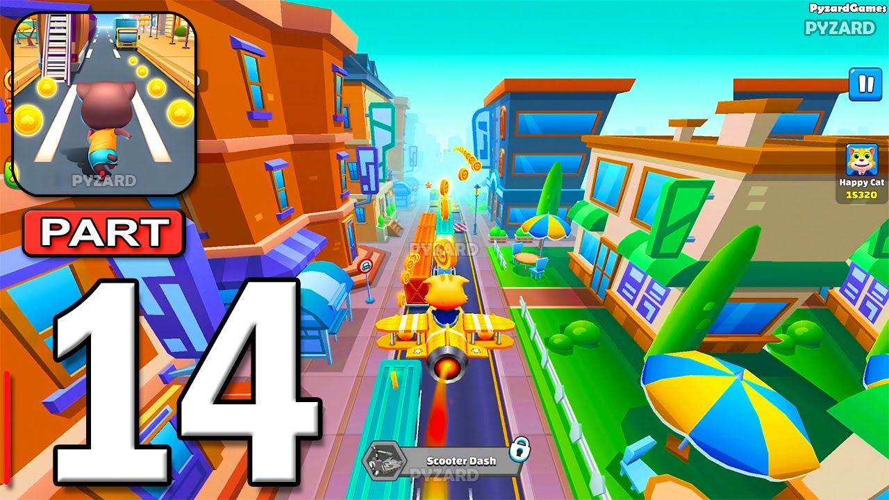 Cat Runner: Decorate Home - Gameplay Walkthrough Part 14 - Cat Subway ...