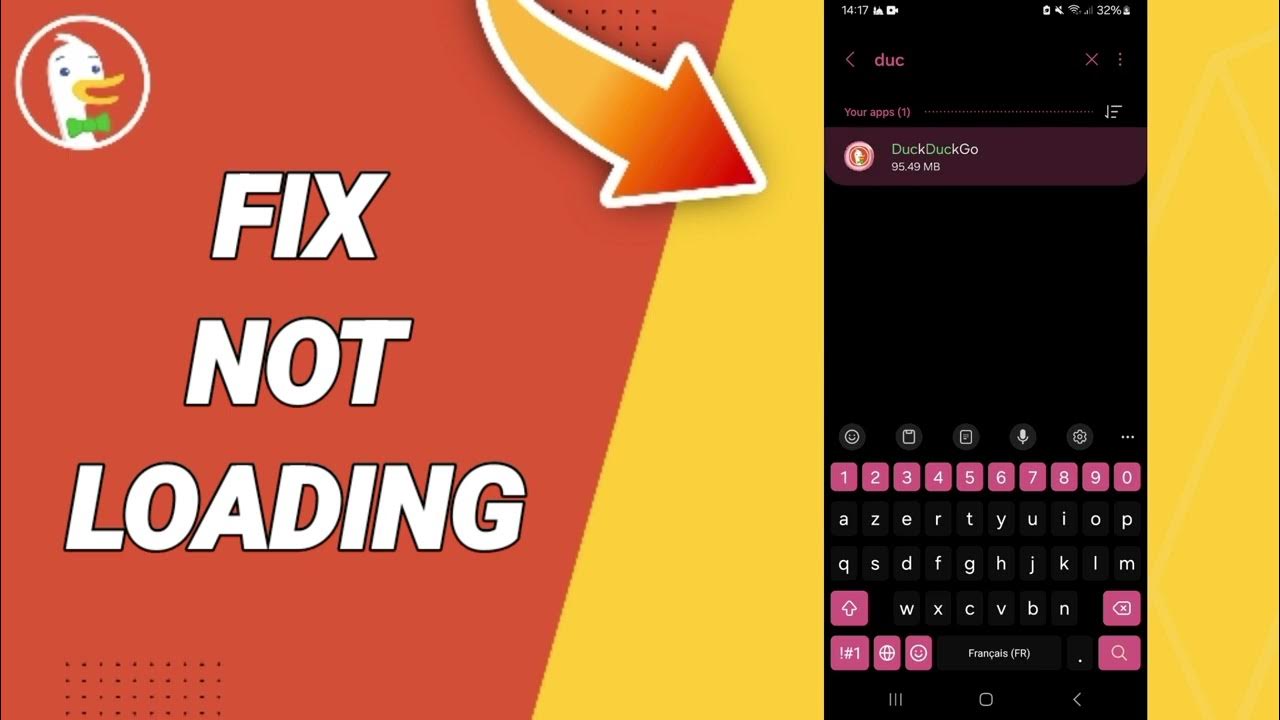 How To Fix Not Loading On DuckDuckGo App - YouTube