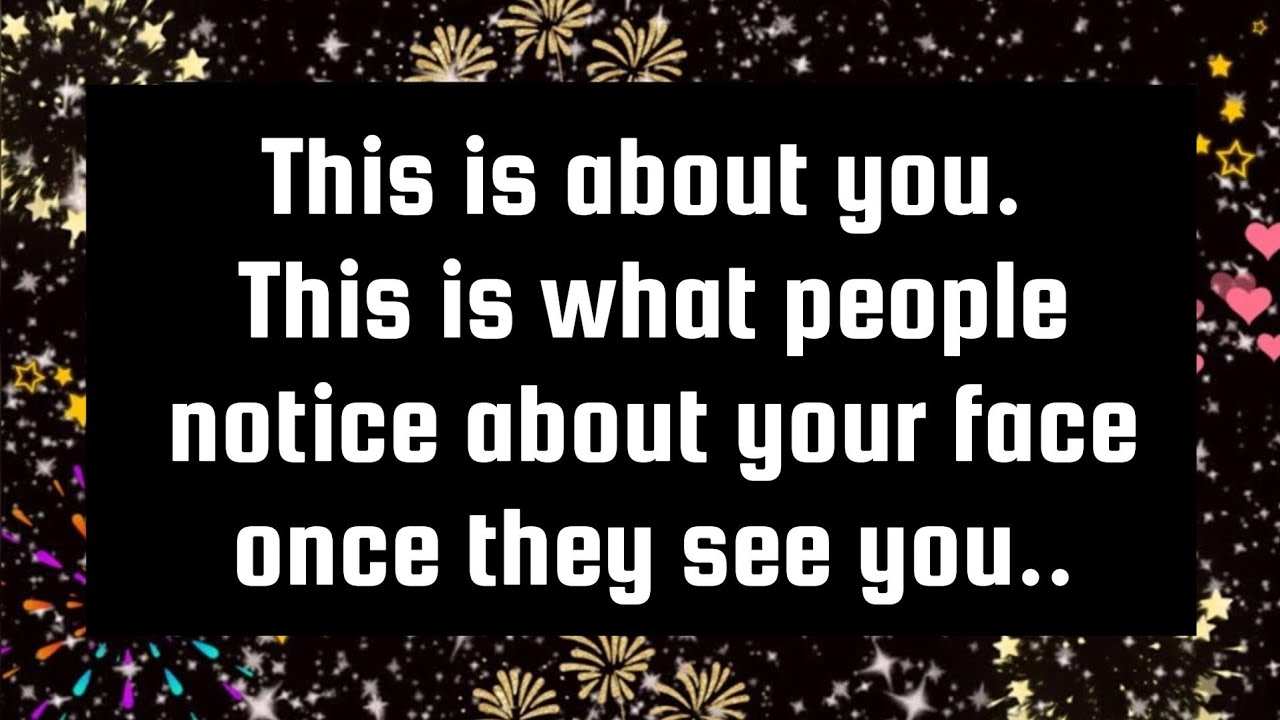 God's message😘This is about you. This is what people notice about your ...