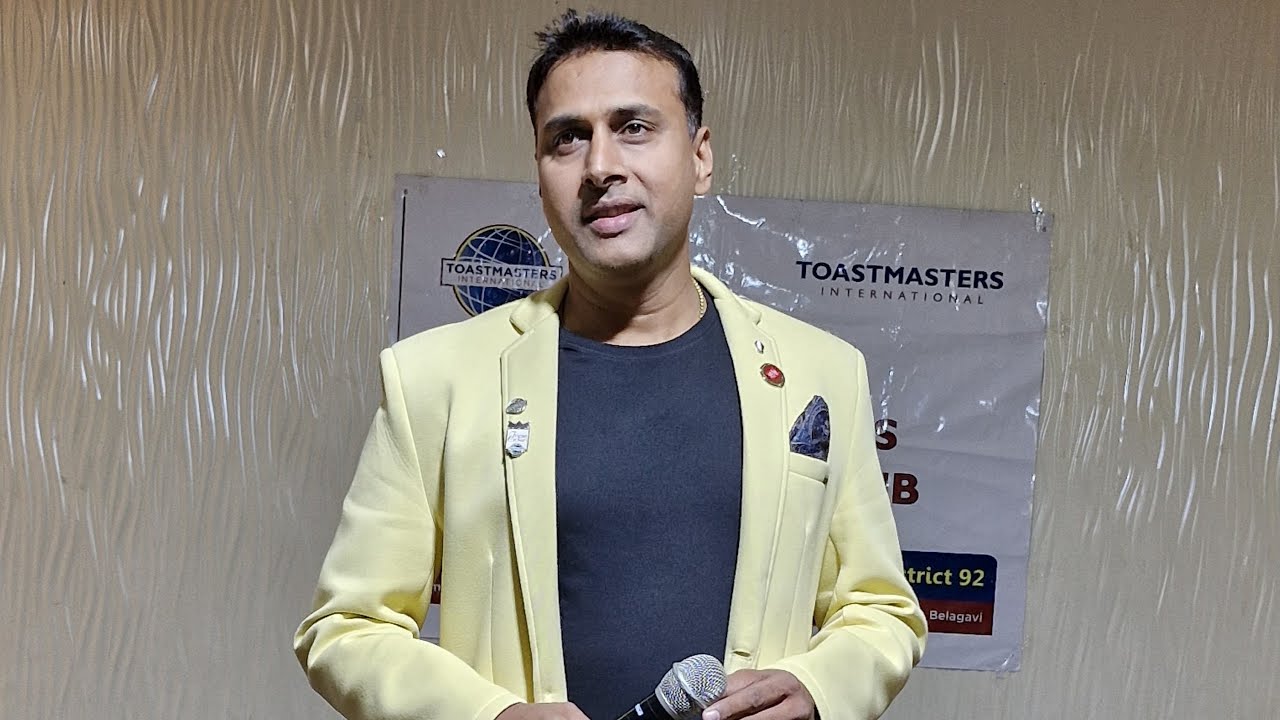 My Distinguished Toastmasters DTM Speech - YouTube