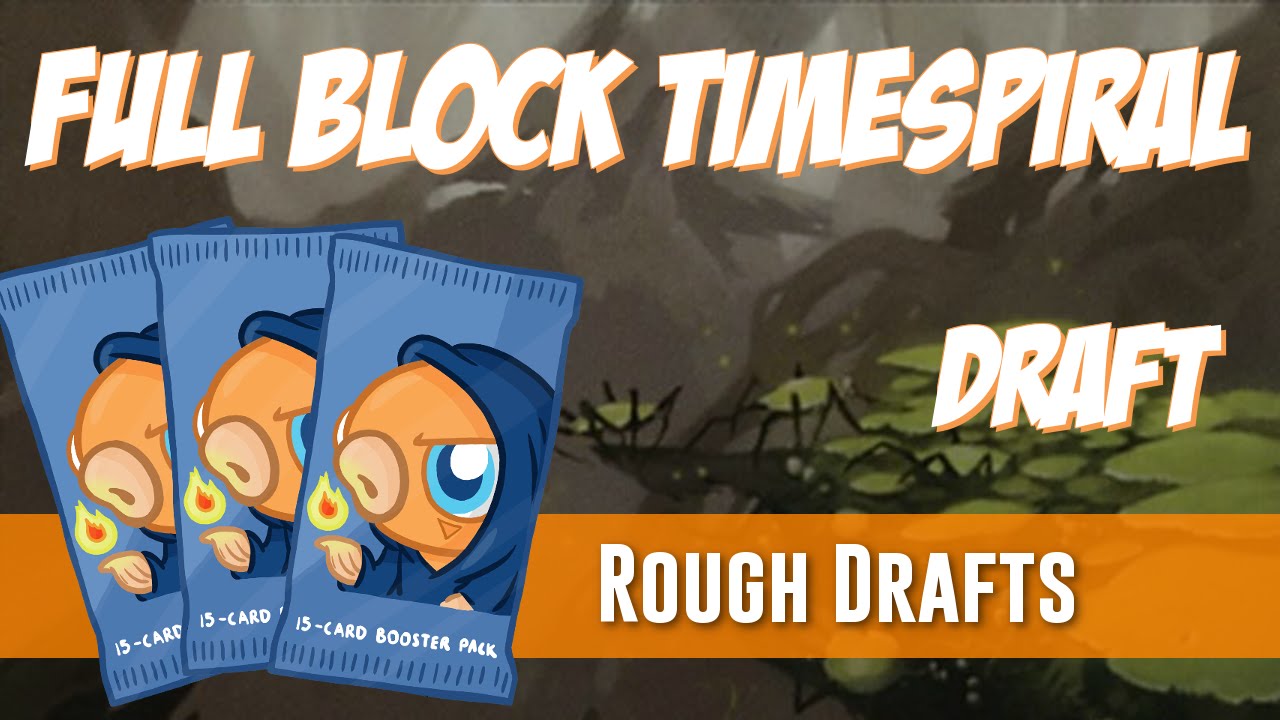 Rough Drafts: Full Block Time Spiral (Drafting) - YouTube
