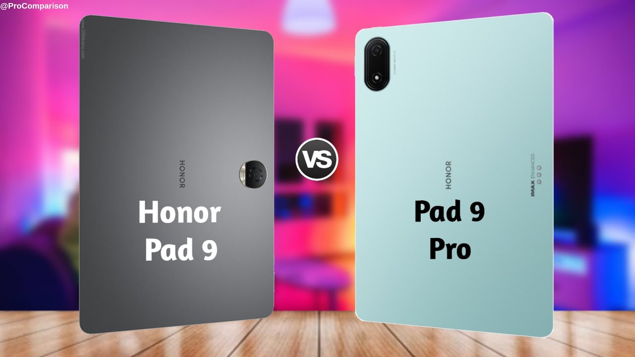 Honor Pad 9 vs Honor Pad 9 Pro || Full Comparison - YouTube