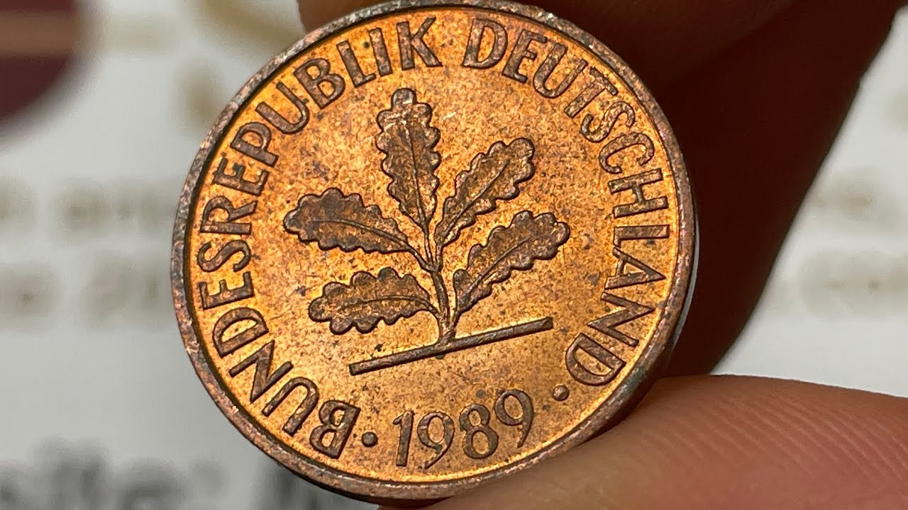 1989 Germany 2 Pfennig Coin • Values, Information, Mintage, History ...