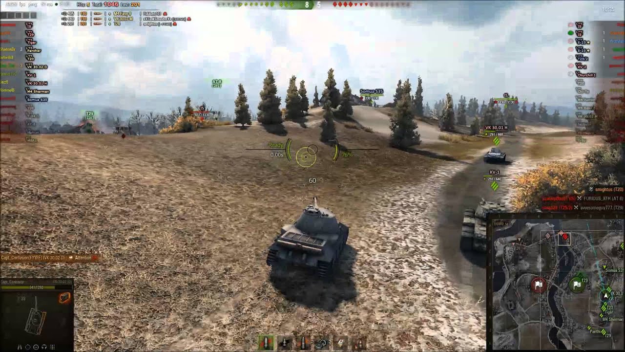 World of Tanks - VK 30.02 (D) Tier VII Medium Tank - Carry on Erlenberg ...