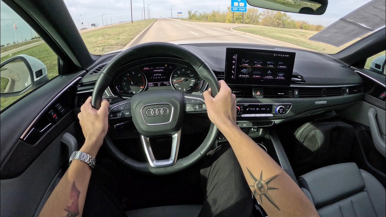 2024 Audi A4 45 S Line Premium Quattro - POV Test Drive - YouTube