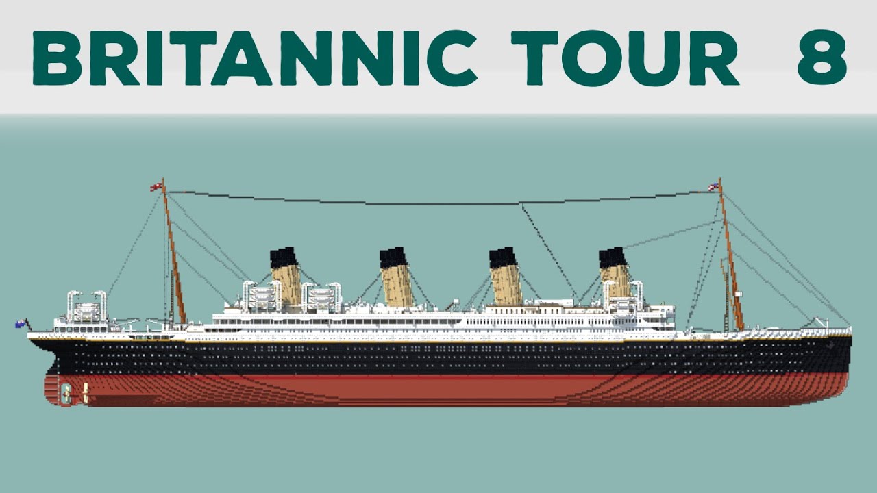 Minecraft :: RMS Britannic Tour - G & Orlop Deck :: Part 8 - YouTube