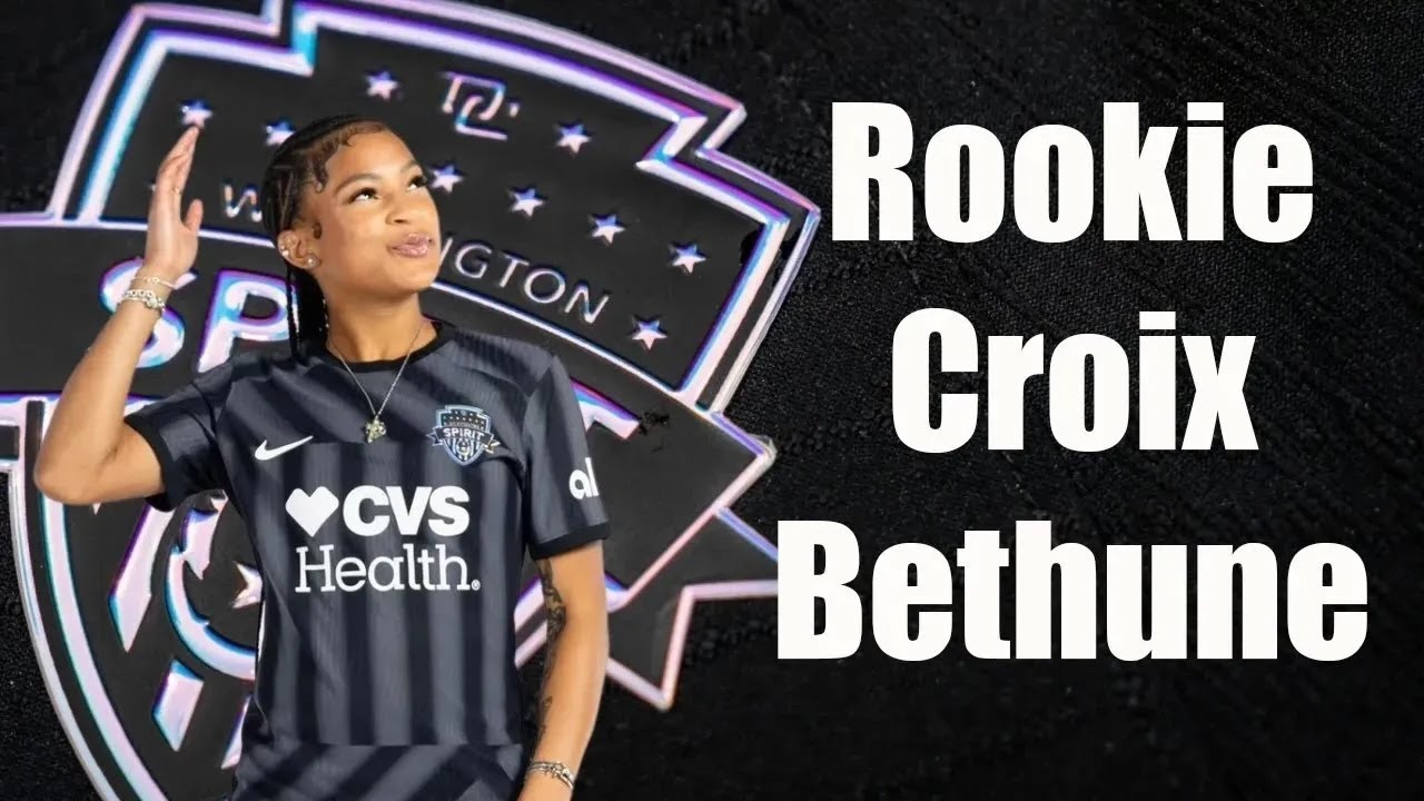 Spirit's Croix Bethune Shares The Keys to Her Early NWSL Success - YouTube